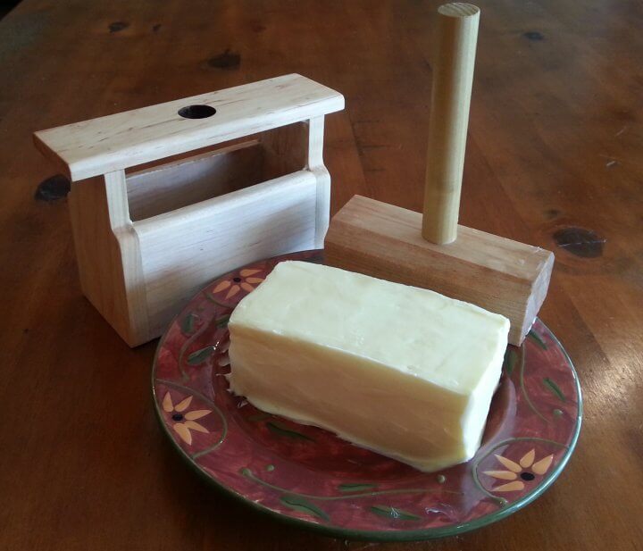 Sweet Marys Wood Butter Mold | Homesteader's Supply