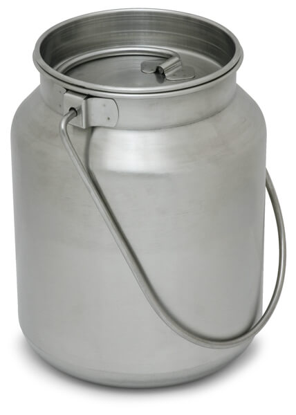 Stainless Steel Milking Buckets and Pails
